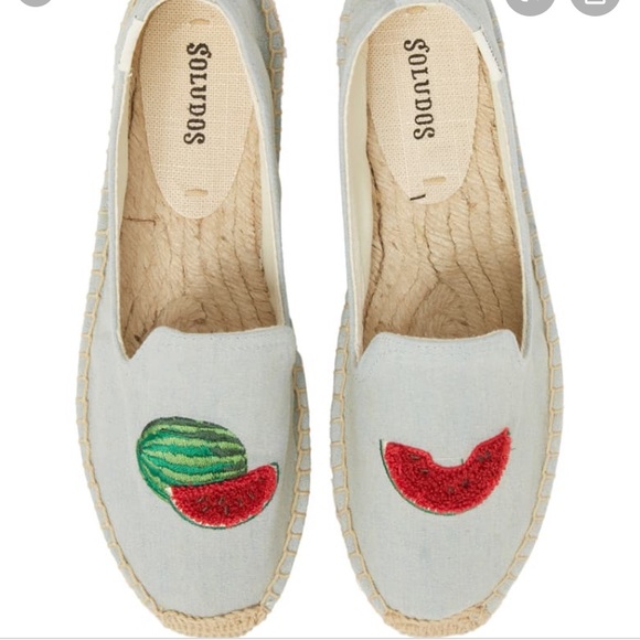 Soludos | Shoes | Soludos Watermelon Espadrille Loafers | Poshmark